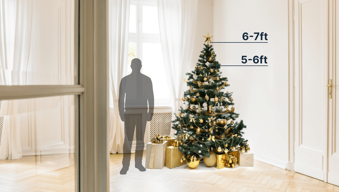 Real Christmas Tree Delivery London | Fresh Christmas Trees Installation